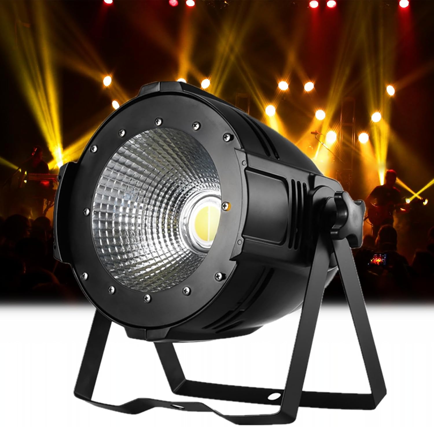 Amazon.com: SEBRUANC 100W Spotlight COB Stage Light Par Lights Party ...