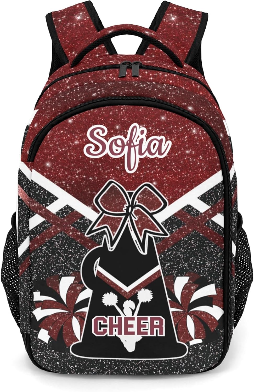 Amazon.com: HANCutLove Personalized Cheerleaders Cheer Backpack with ...