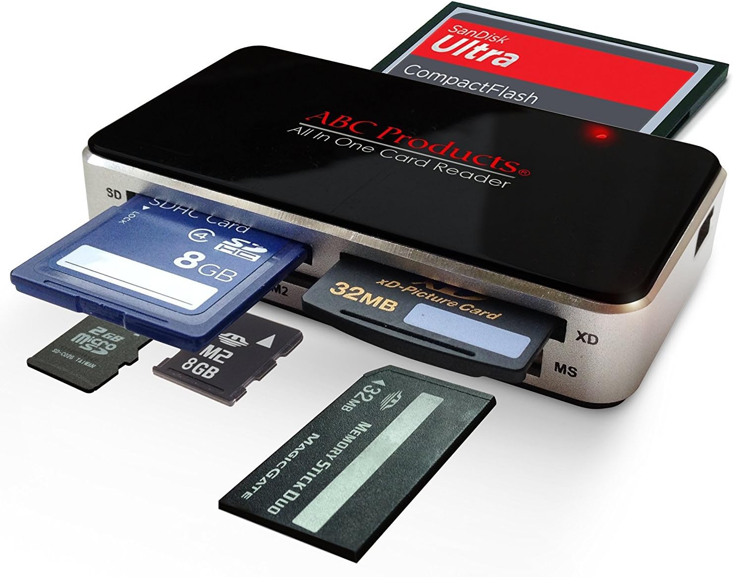 All in One USB Multi Digital Camera Picture Memory Card Reader Writer ...