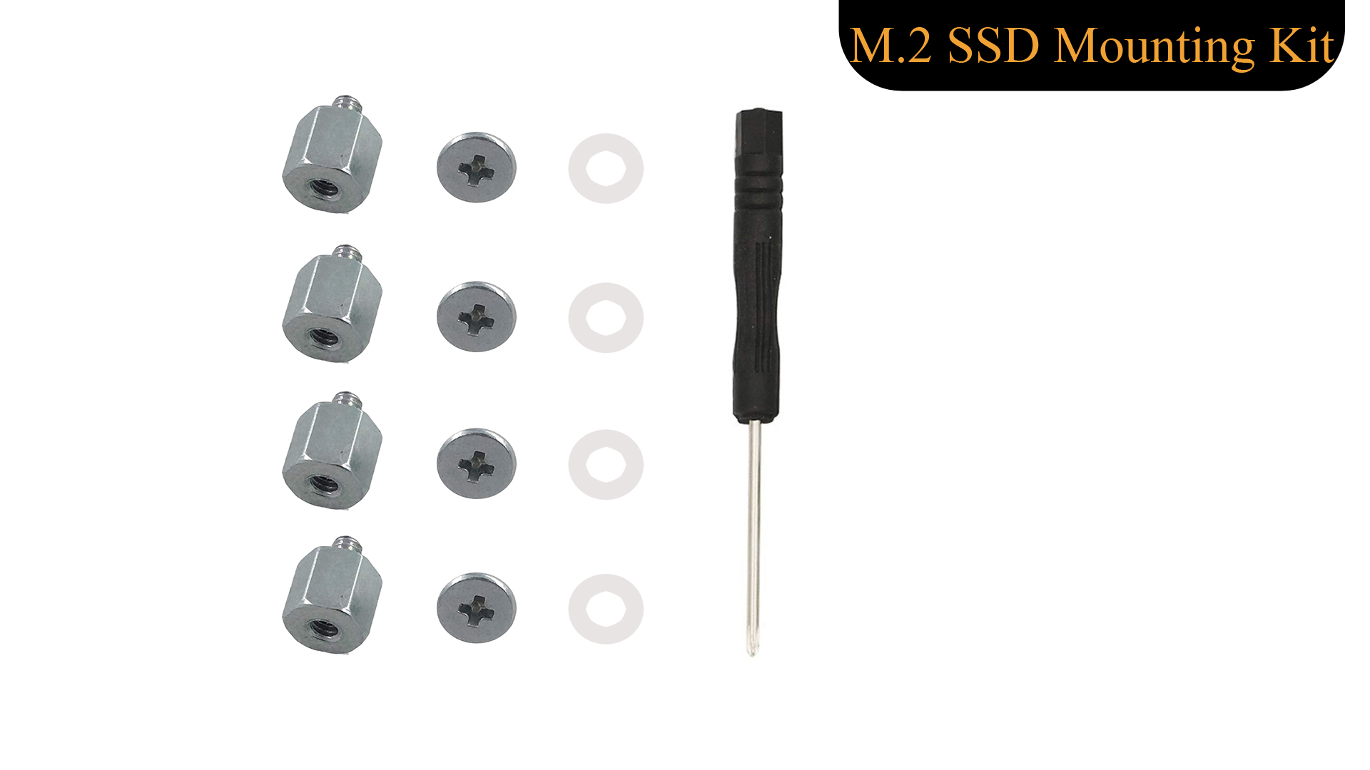 Watch NVMe Screw m.2 SSD Mounting Kit Compatible ASUS Motherboard on ...