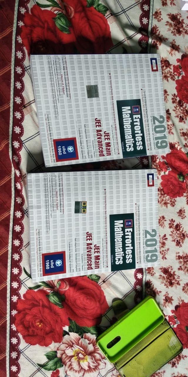 Buy Errorless Mathematics for Jee Main, Jee Advanced (Set of 2 Volume ...