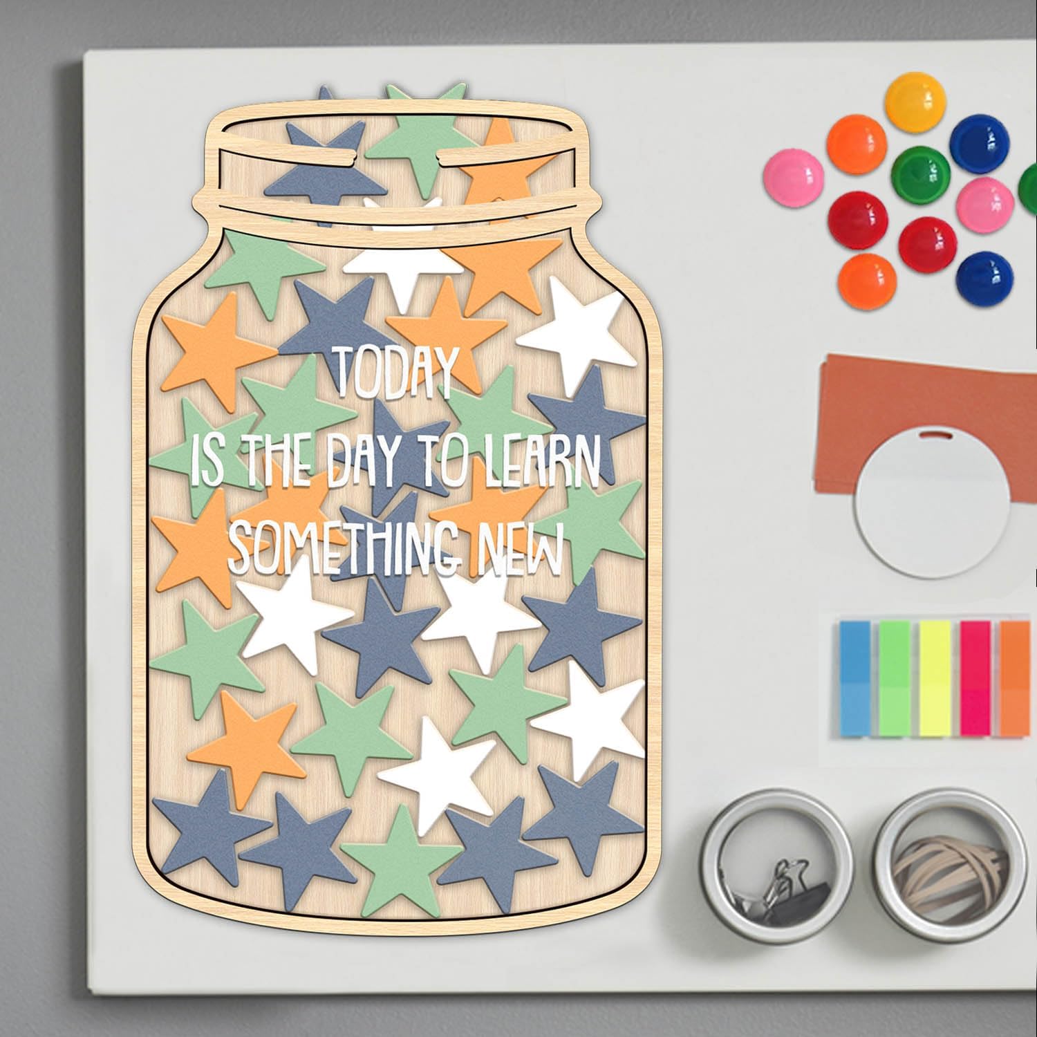 Amazon.com: LASFOUR Personalized Magnetic Reward Jar For Classroom ...