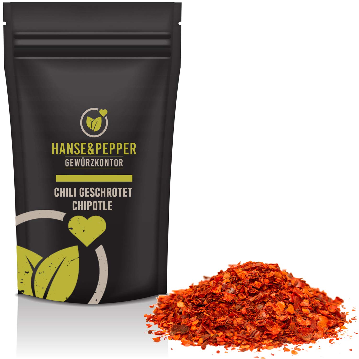 250g Chili Chipotle rot geschrotet geräuchert smoky Scharf Gourmet ...