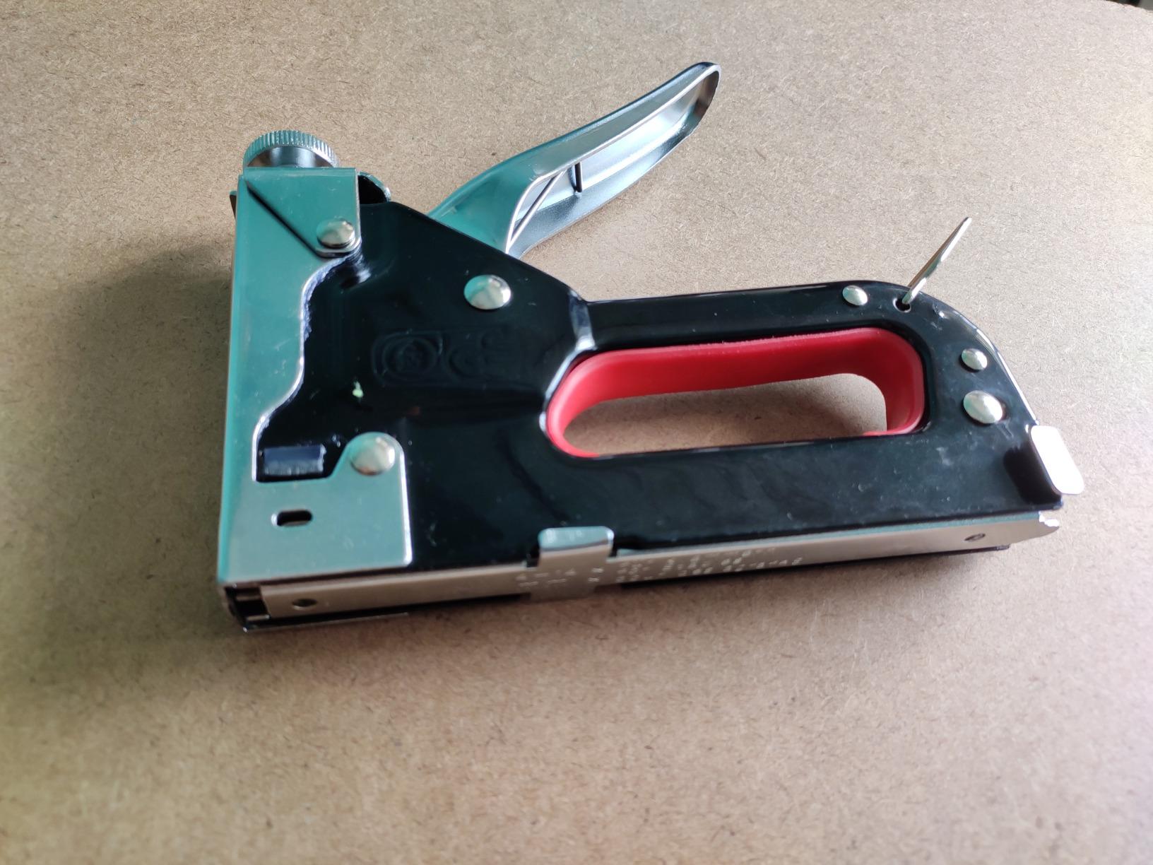 Inditrust Heavy Duty Stapler Staple Gun Nailer Tacker (Silver Stapler ...