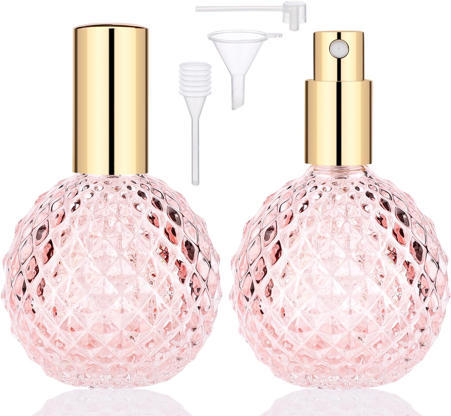 Amazon.com: JJKMALL 100ML 3.4oz Glass Spray Bottles for Essential Oils ...