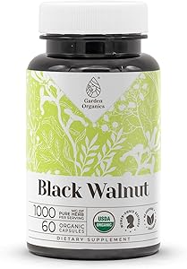 Amazon.com: Black Walnut 60 Capsules | High-Potency Capsules, Herbal Dietary Supplements | Made ...