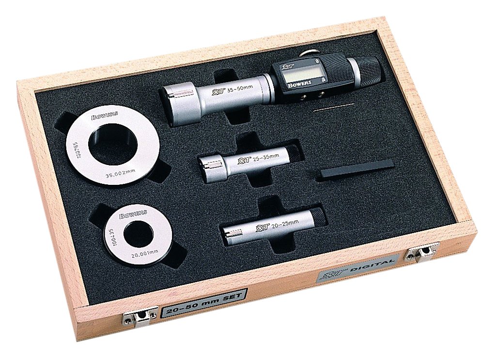 Fowler 54-364-000 XT Digital Electronic Holemike Internal Micrometer ...