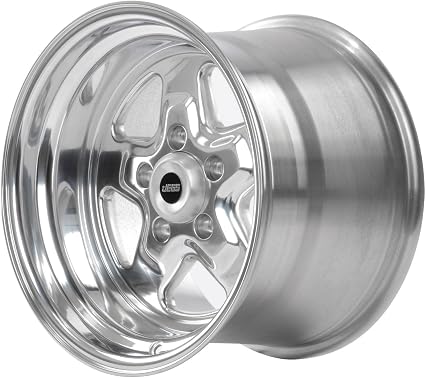 Amazon.com: JEGS Sport Star 5-Spoke Wheel [Size: 15" x 10"] Polished ...