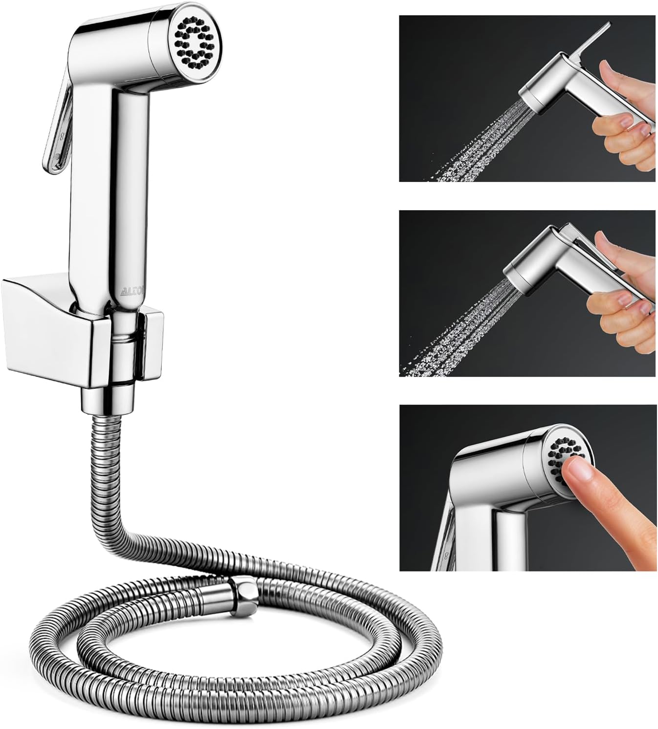 JAQUAR Health Faucet ALD CHR 565, 1 m Easy Flex Tube and Hooks ...
