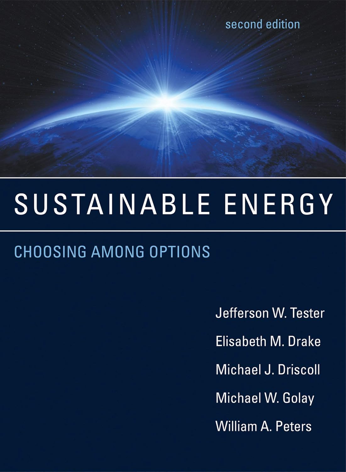 Sustainable Energy, second edition: Choosing Among Options (Mit Press ...