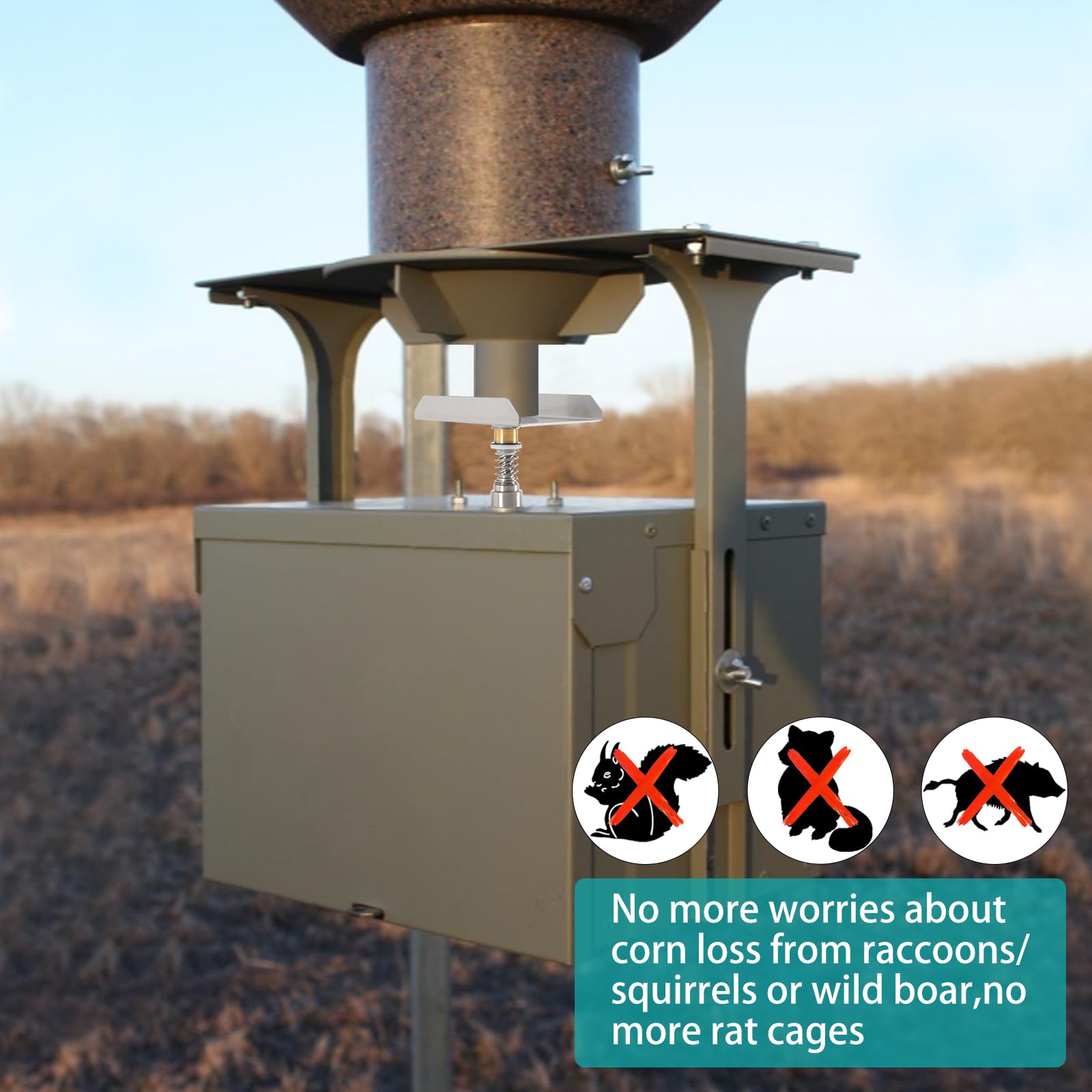 Snapklik.com : Rectangular Eliminator Spinner Plate Fits For Any Deer ...
