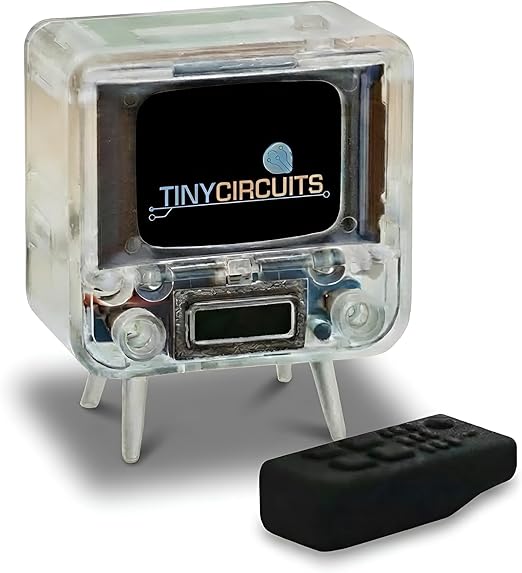 Amazon.com: TinyCircuits TinyTV 2 Portable Retro Mini TV – 1.14″ IPS Screen, Preloaded ...