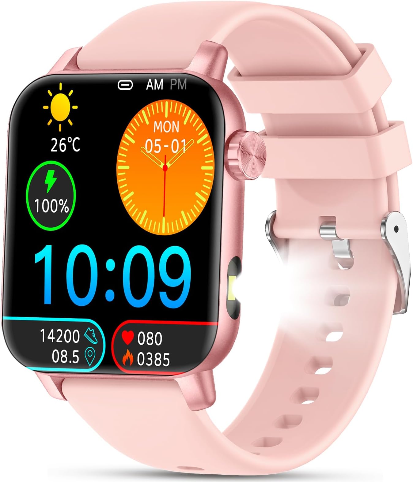 Amazon.com: 2025 Smart Watch for Women 1.85" Health Watch with Answer ...