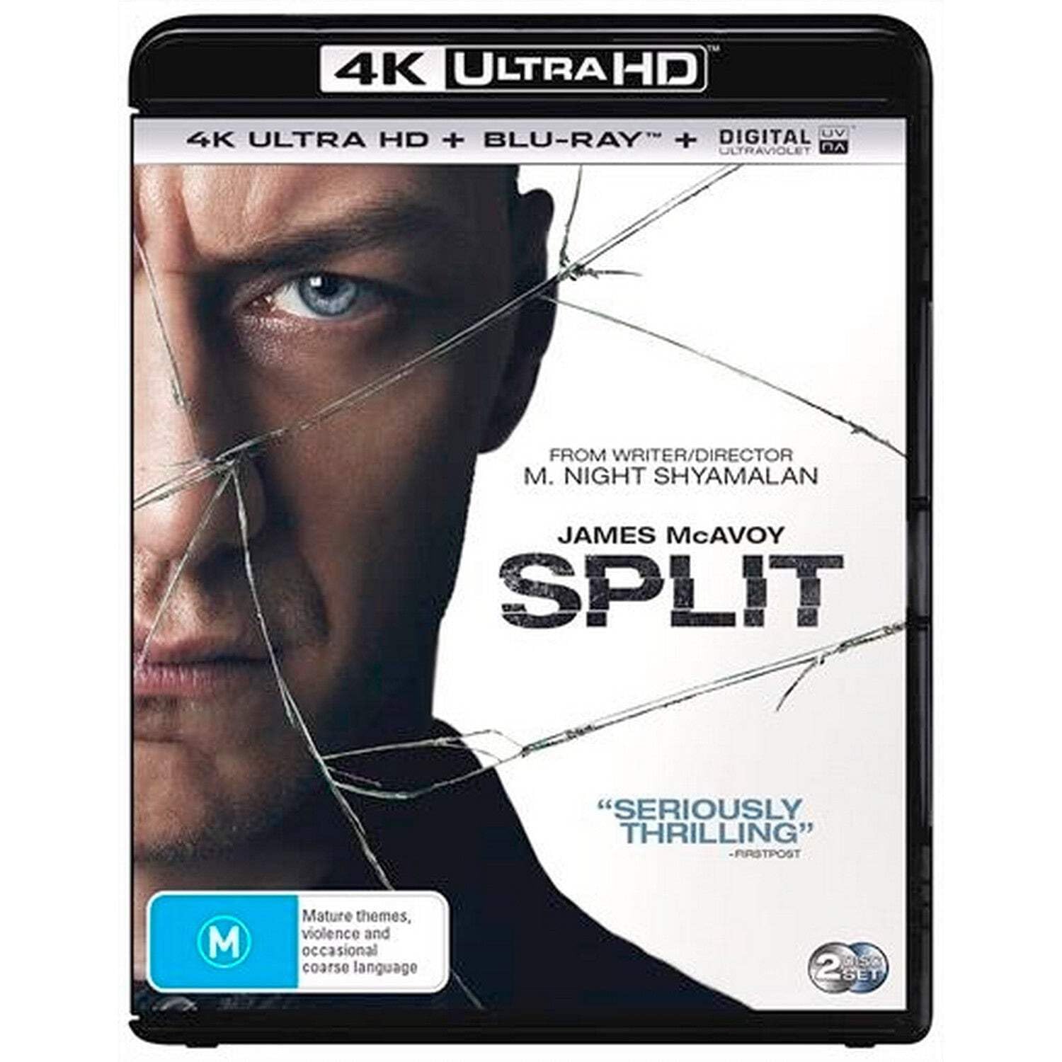 Amazon.com: Split 4K UHD Blu-ray / Blu-ray | James McAvoy | NON-USA ...