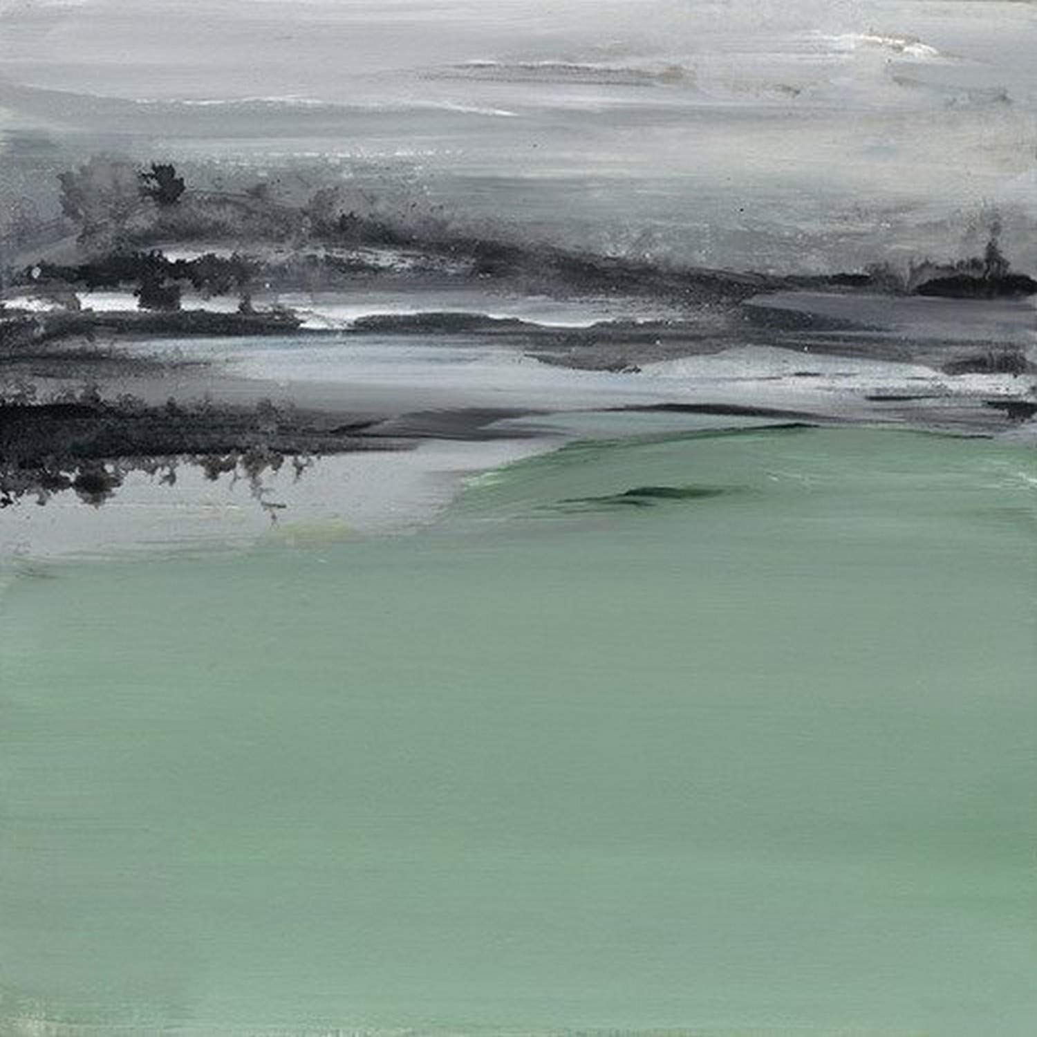 GreenBox Art and Culture Asian Green Stretched Canvas Wall Art by ...