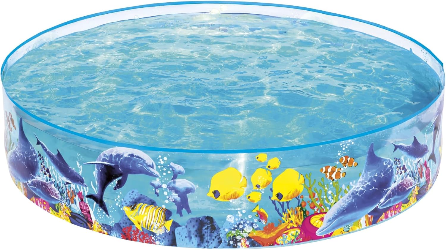 Bestway Odyssey Paddling Pool Kiddie Swimming Pool, Inflatable Above ...