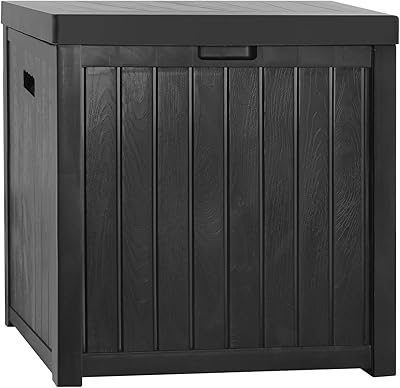 Amazon.com : Keter Marvel Plus 71 Gallon Resin Outdoor Storage Box for ...