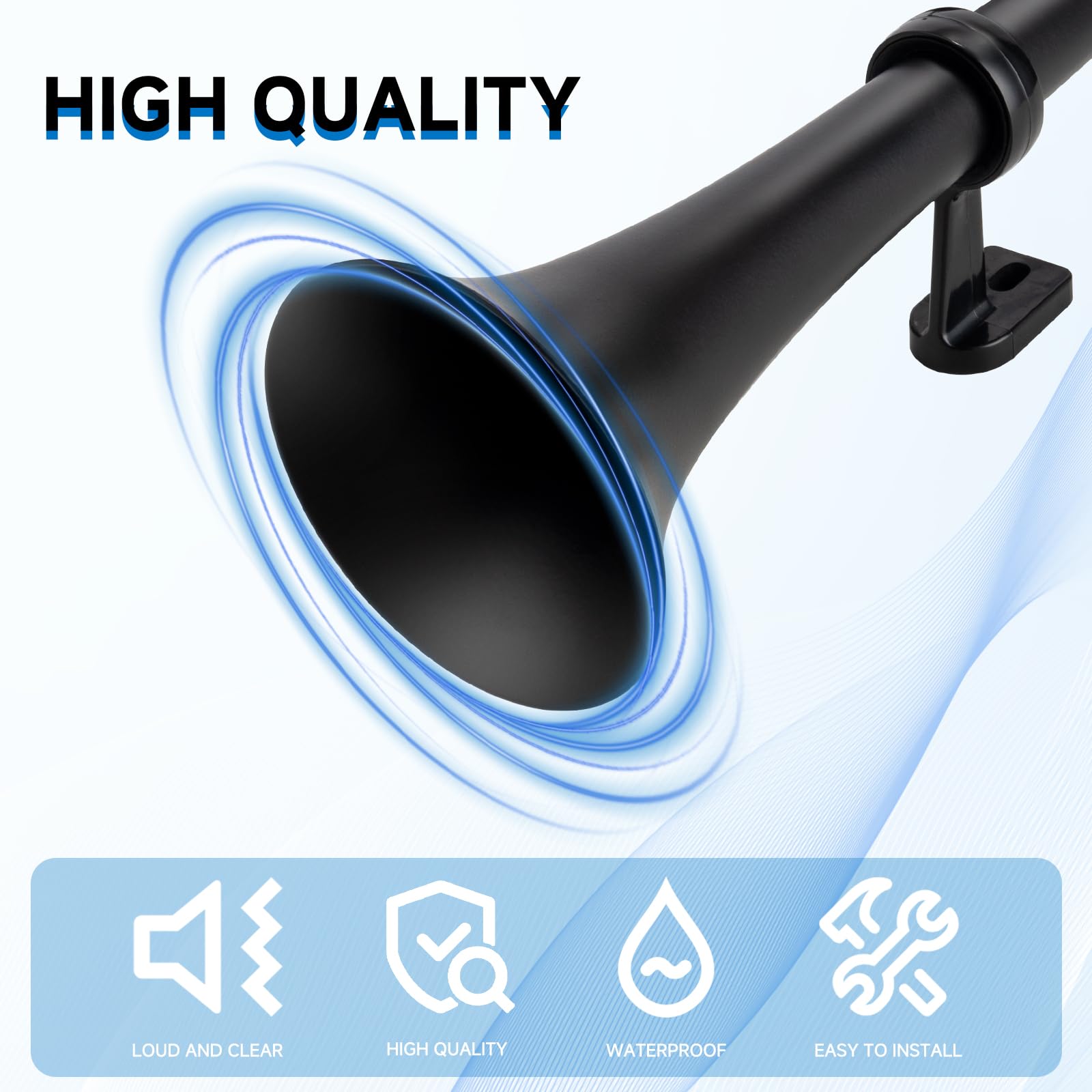 Snapklik.com : AOLIHAN 150dB Air Horns For Truck, Loud Train Horn For ...