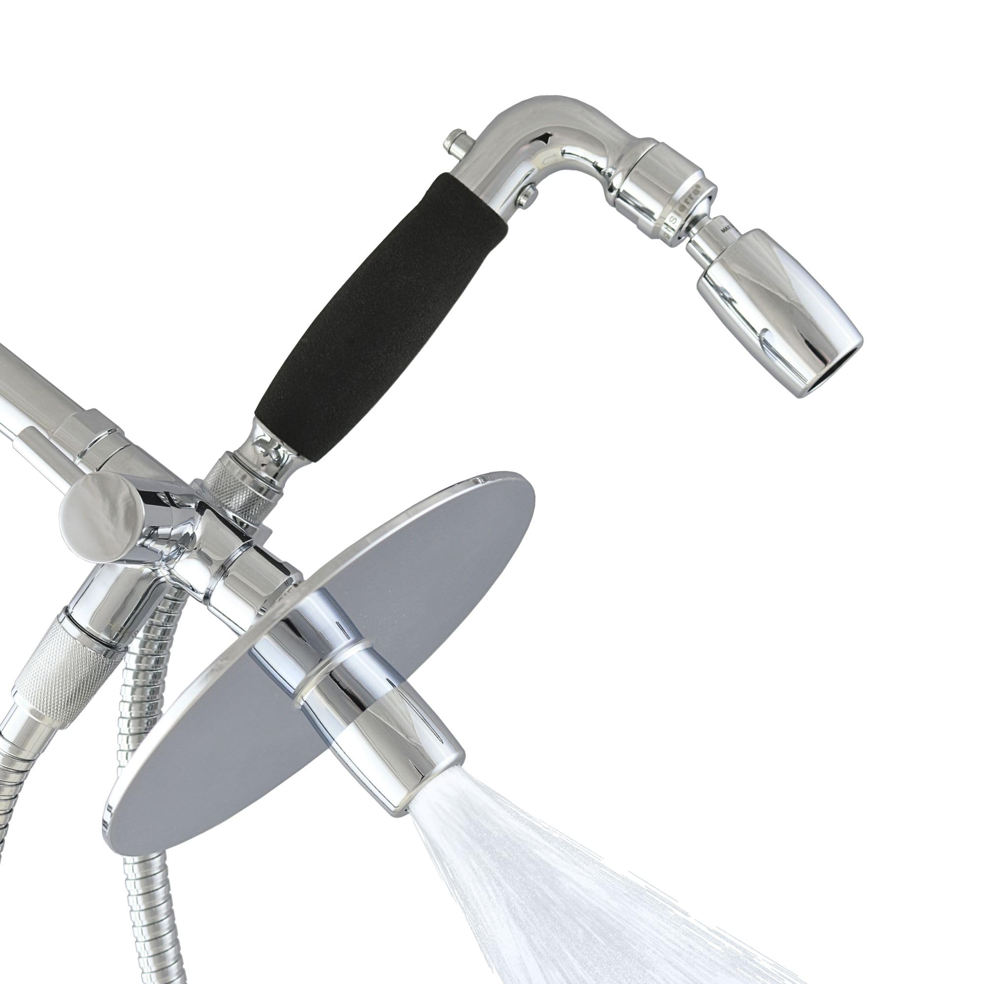 High Sierra Showerheads® - All Metal 3-Way Shower Head and Handheld ...