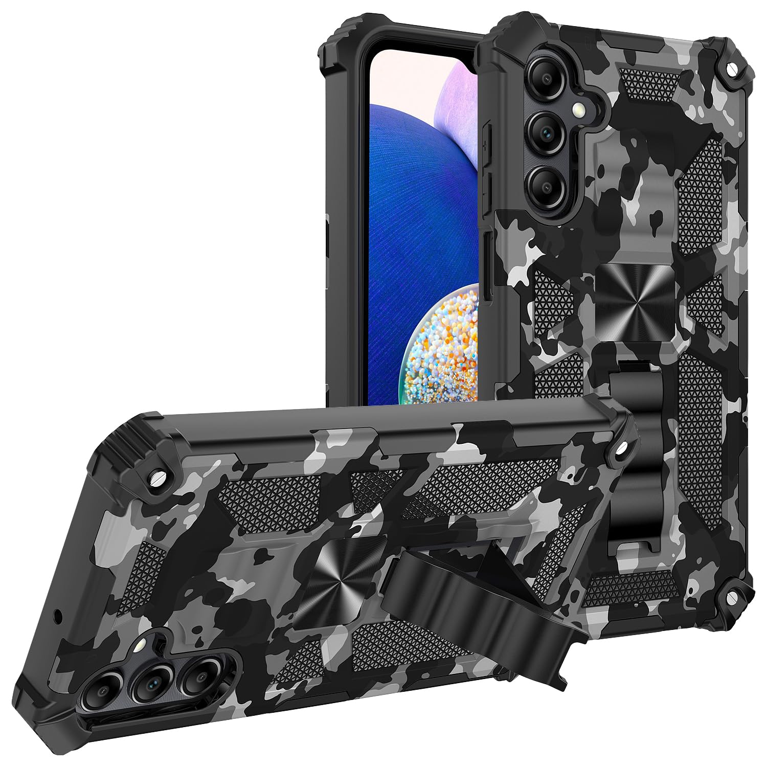 Amazon.com: Eilkmcre for Samsung Galaxy A16 5G / A16 4G Case, Camouflage Design Phone Case with ...