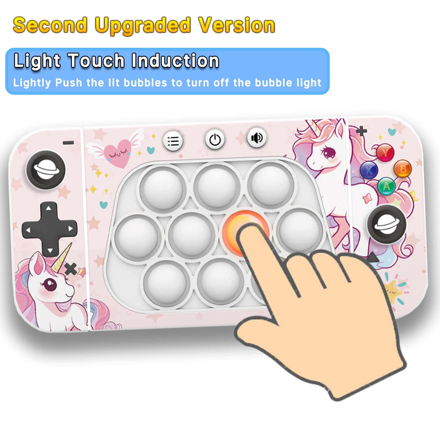 Snapklik.com : Fast Push Handheld Game, Pop Light Up Game Toys Upgraded ...