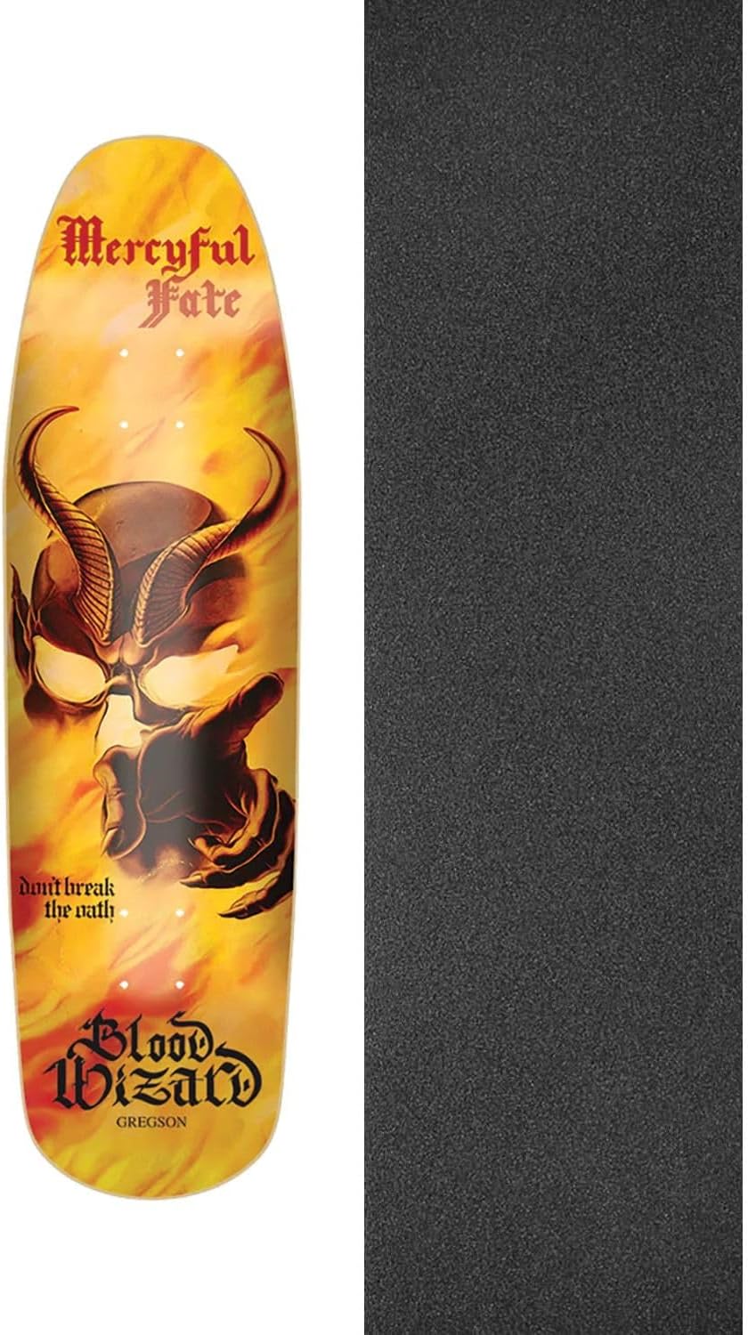 Amazon.com : Blood Wizard Skateboards Chris Gregson Mercyful Fate ...