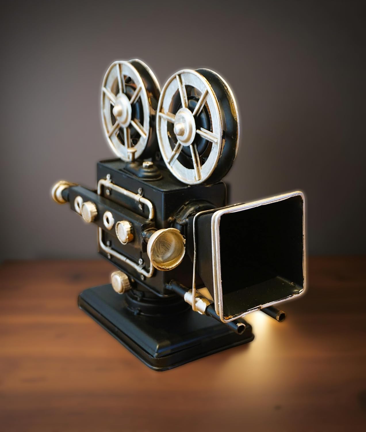 Vintage Movie Camera Decor – Retro Film Projector Figurine Collectible ...