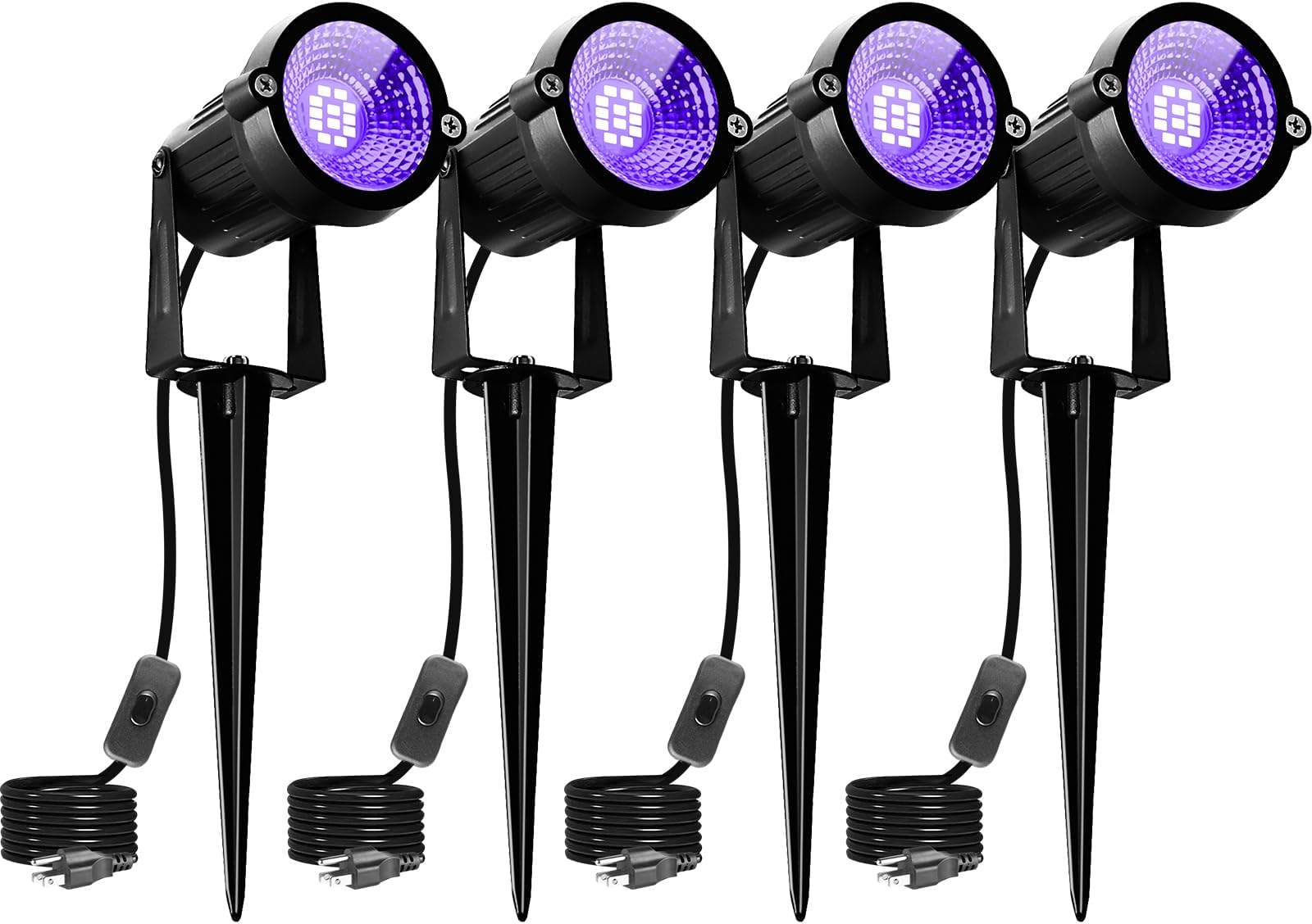 Landscape Outdoor,IP65 Waterproof Garden Spotlights,5W AC 120V Yard ...