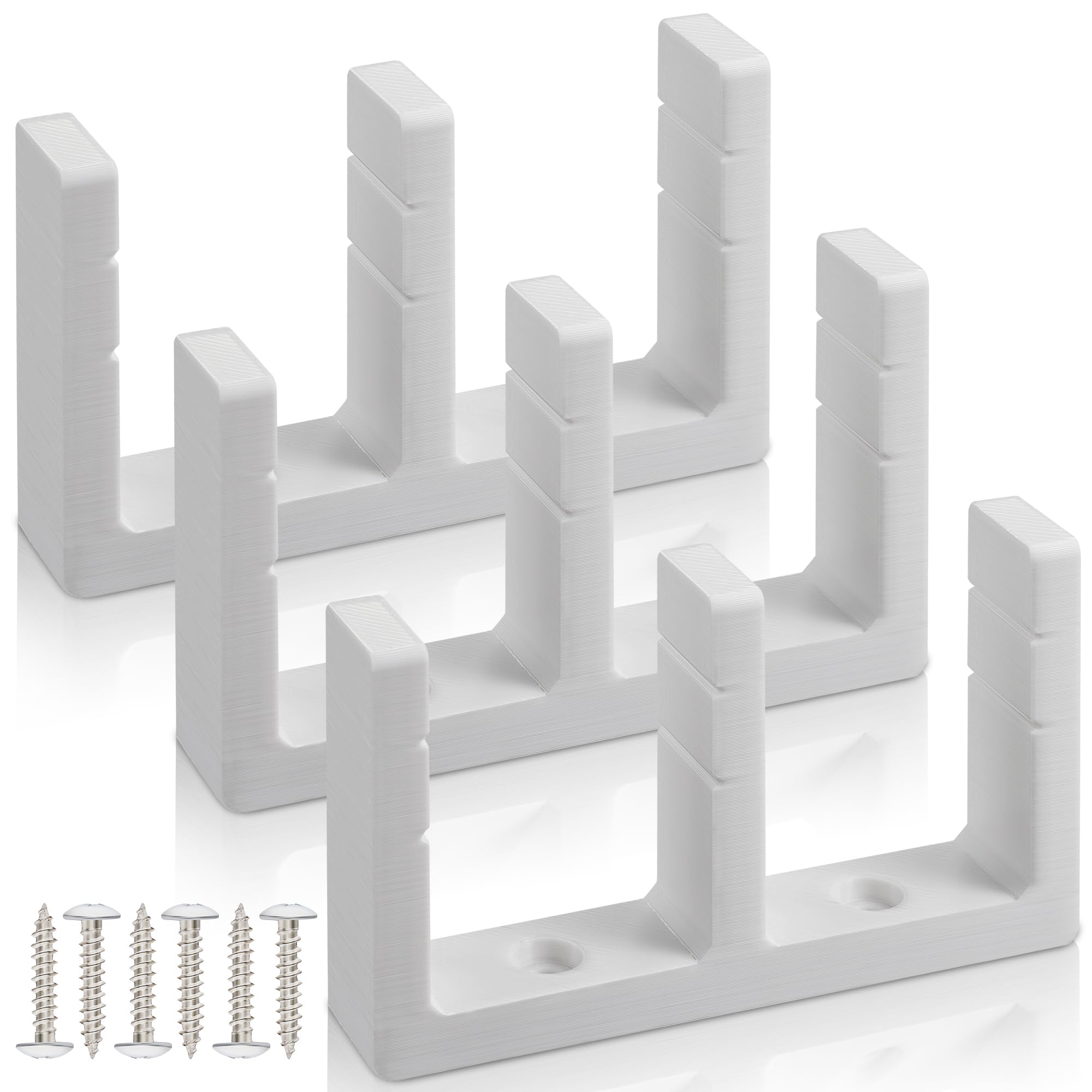 Amazon.com: Feekoon 3 Pack Sliding Closet Door Floor Guide, Sliding ...