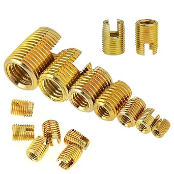WANGCL 50 inserti filettati kit di riparazione filettatura M3 M4 M5 M6 ...