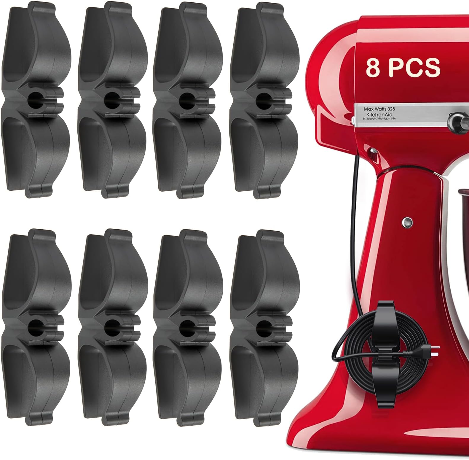 Amazon.com: 6 pcs Cord Organizer for Kitchen Appliances,Appliance Cord ...