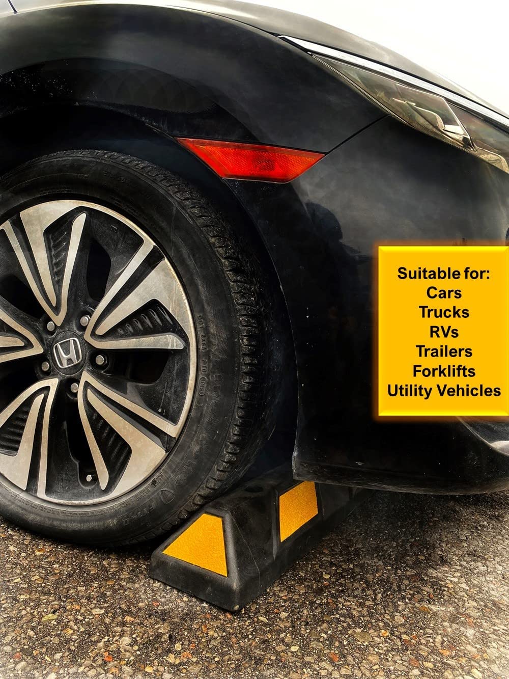 Traffic Kontrol Parking Stopper for Garage or Parking lot – 72” Long ...