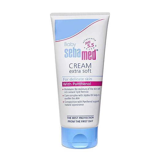 Amazon.com: Seba Med Baby Cream Extra Soft 200ml Ph 5.5 : Everything Else