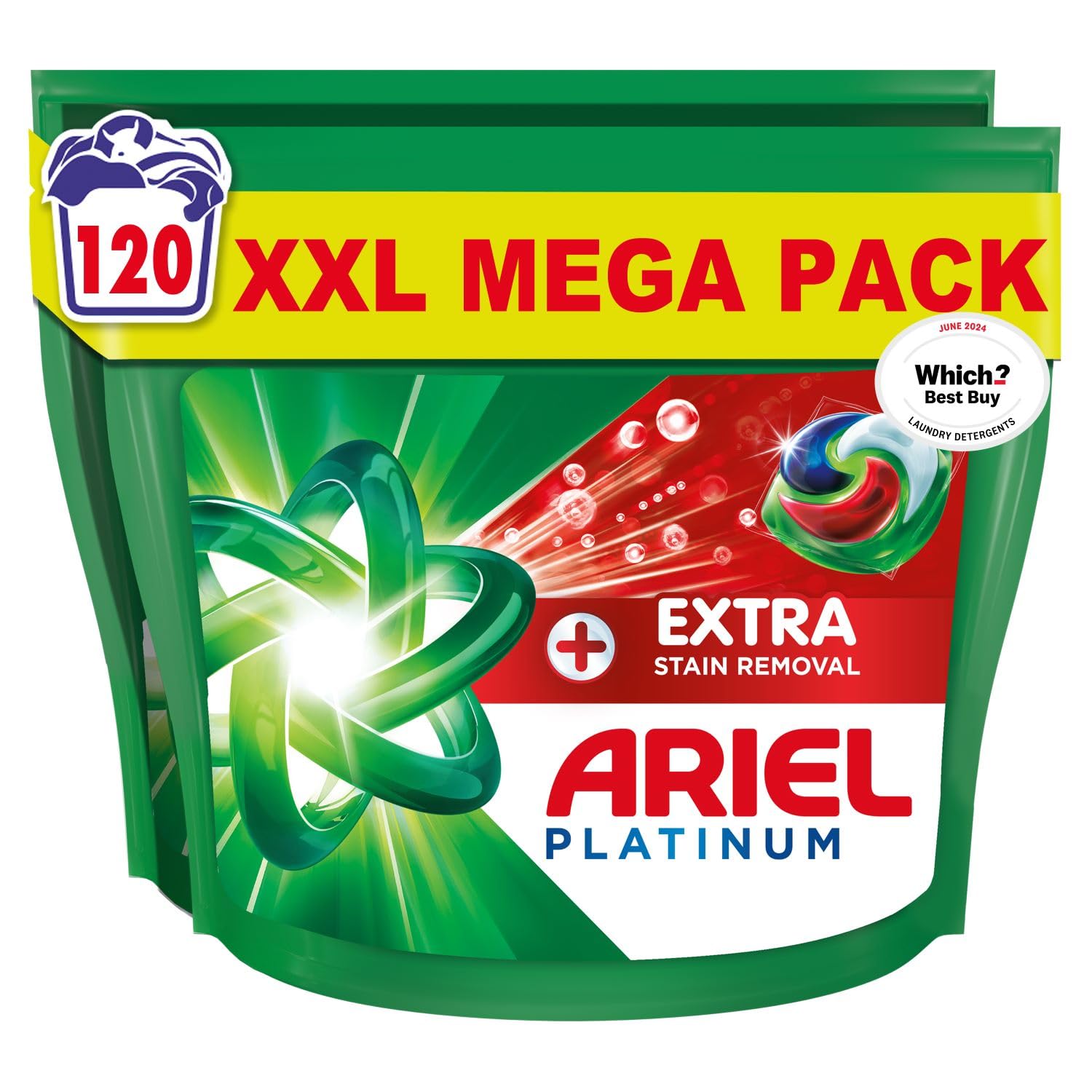 Ariel All-in-1 Platinum Pods Washing Liquid Laundry Detergent Tablets ...