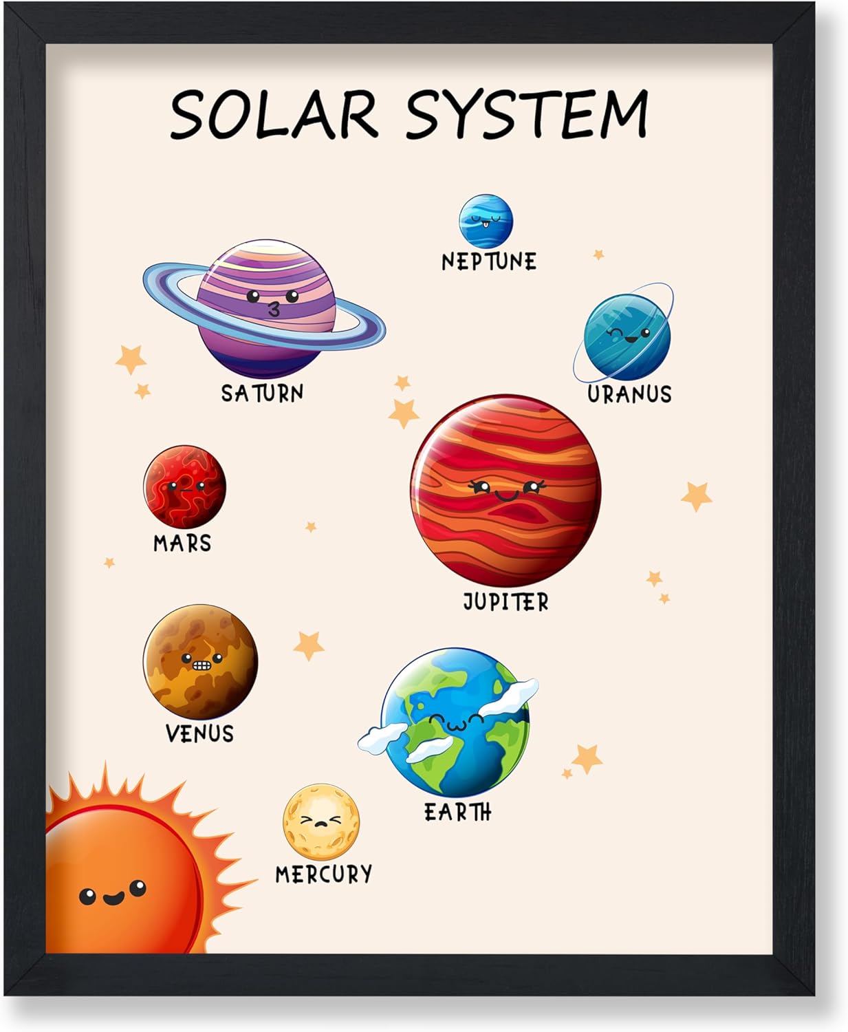 Amazon.com: Poster Master Solar System Poster - Planets Print ...