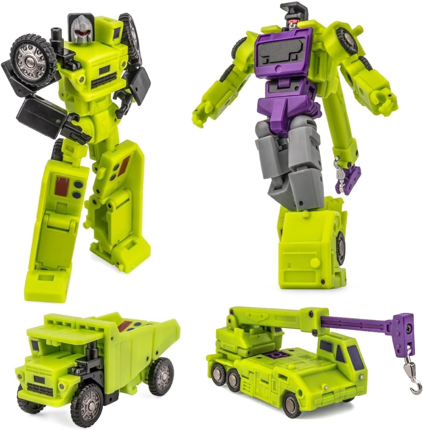 Amazon.com: 2pcs Transformer Hook and Long Haul Toy Set,Constructicons ...