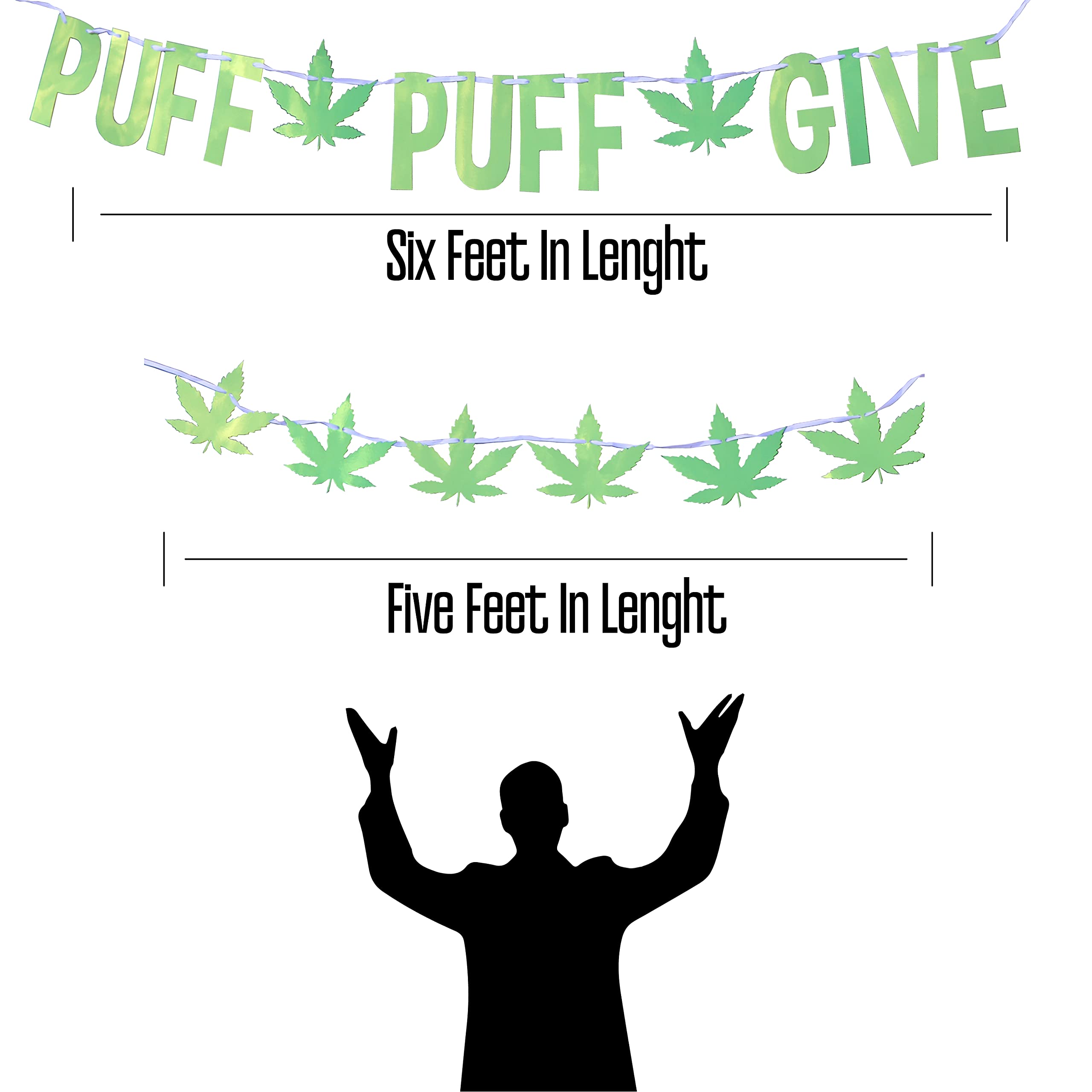 Snapklik.com : Puff Puff Give Marijuana Weed Pot Leaf Birthday Party ...
