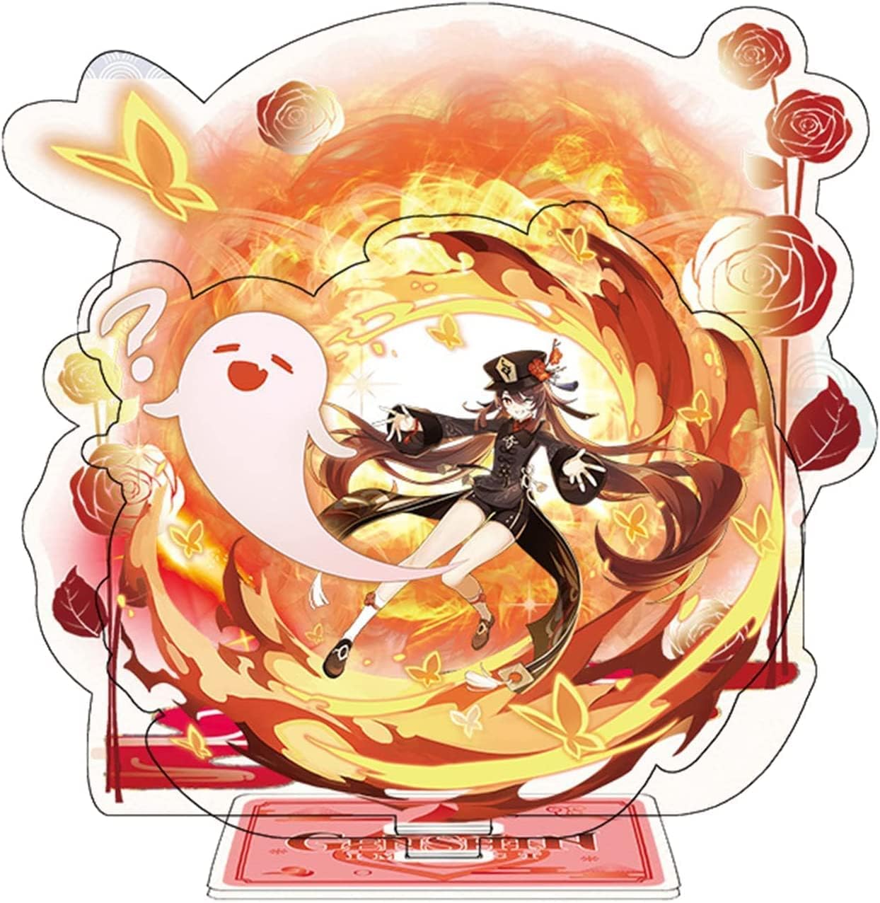 Amazon.com: YURCNSA Stand Figure Double Layer Anime Game Character ...