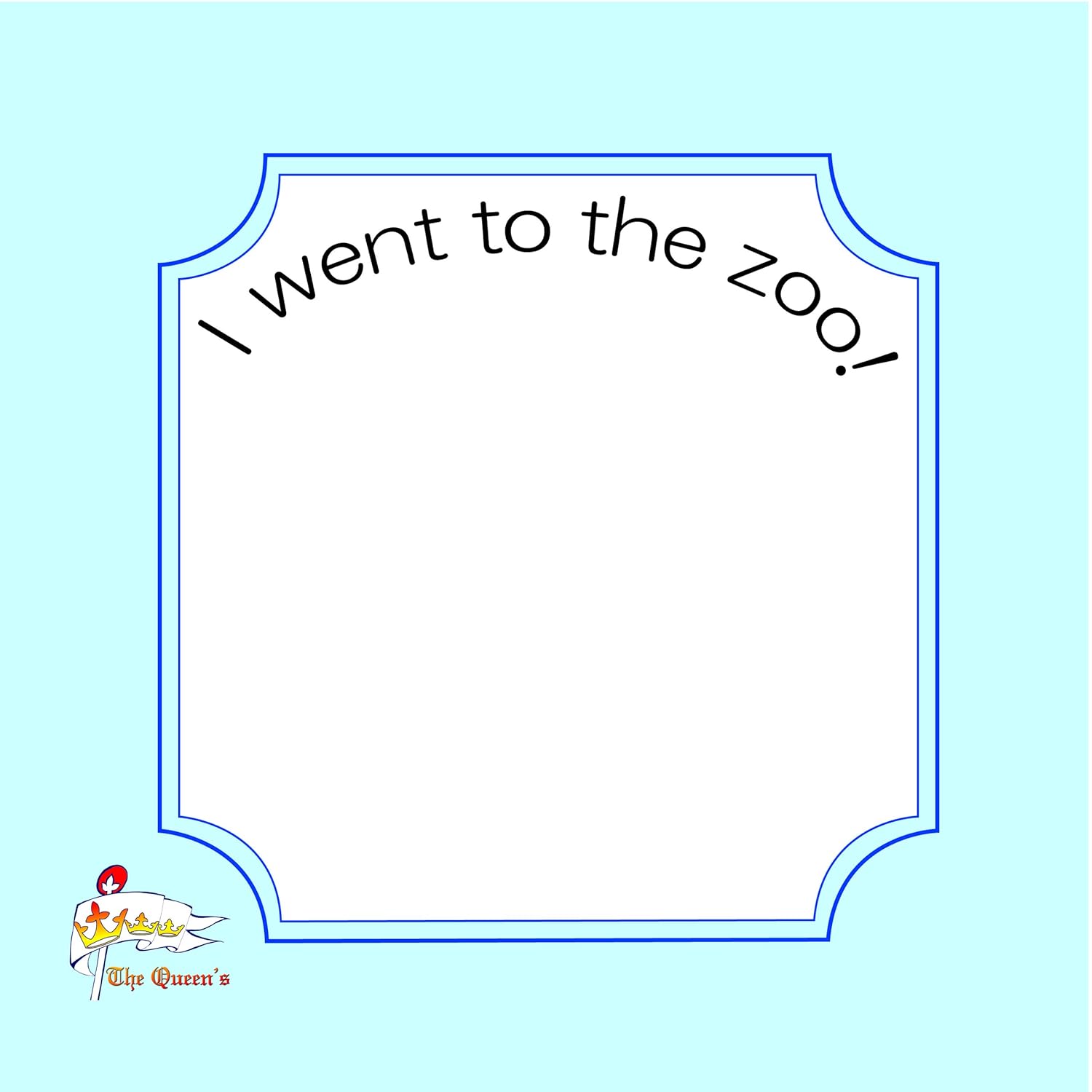 Amazon.co.jp: I went to the zoo! - 動物園へ行ったよ - (Queen's Magic Picture ...