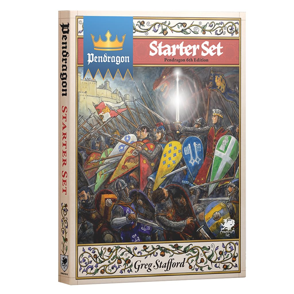 Pendragon Starter Set : Greg Stafford, David Larkins, Chaosium Inc ...