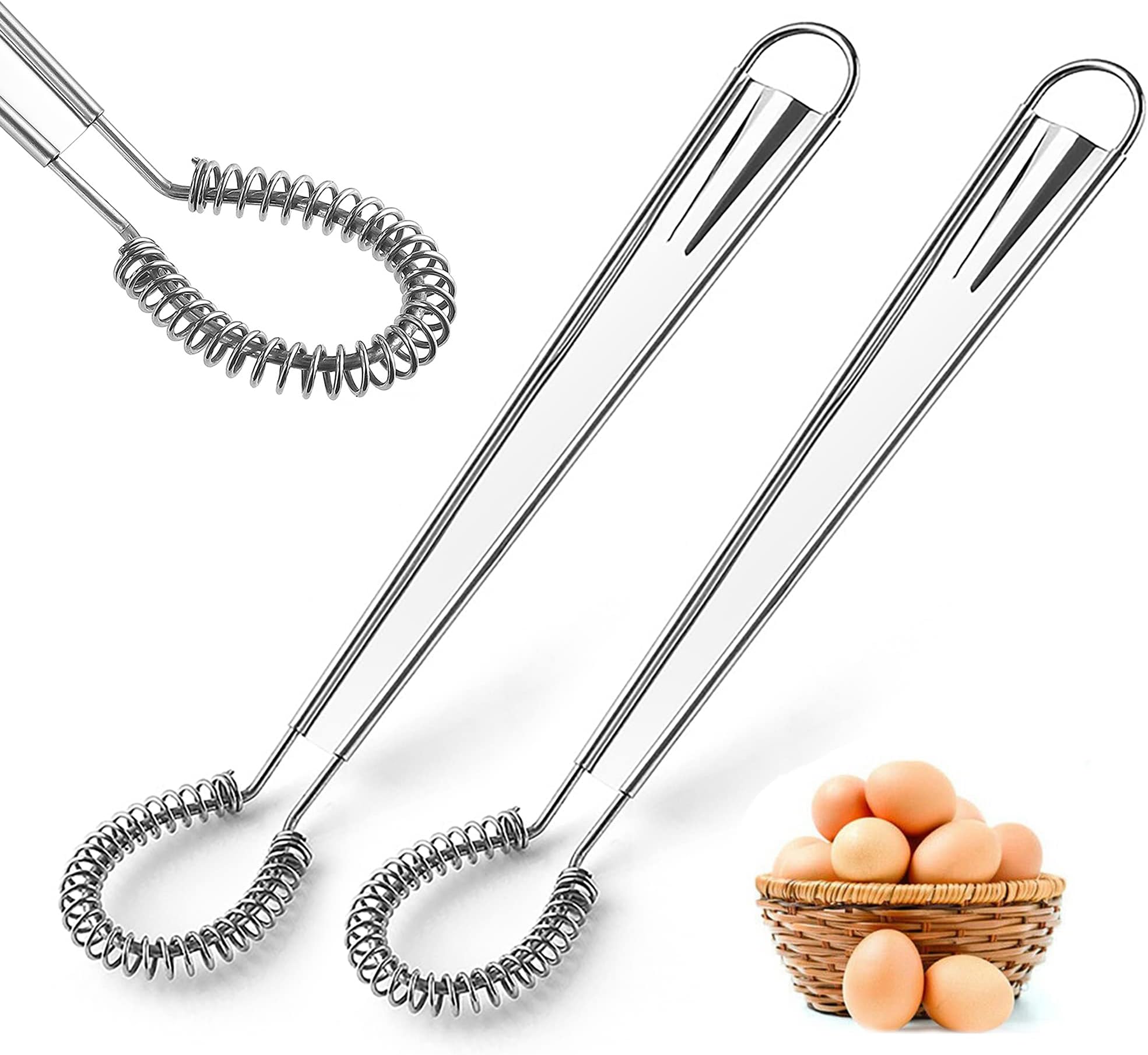 Tala Stainless Steel Mini, Magic Whisk for whick and Serving Small ...