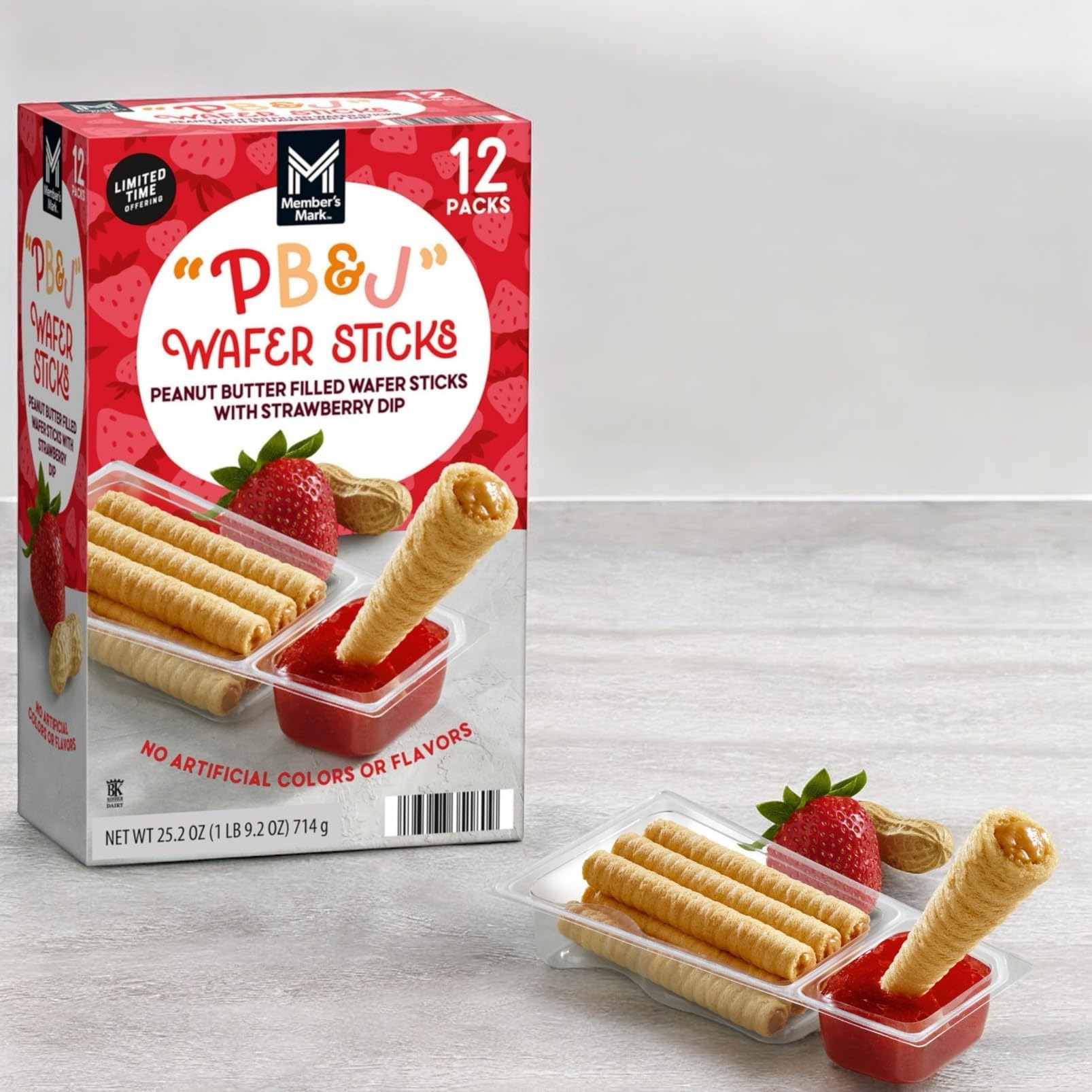 Amazon.com : Trader Joe’s PB & J Snack Duo 6 Pack 12.7oz 360g (Two ...