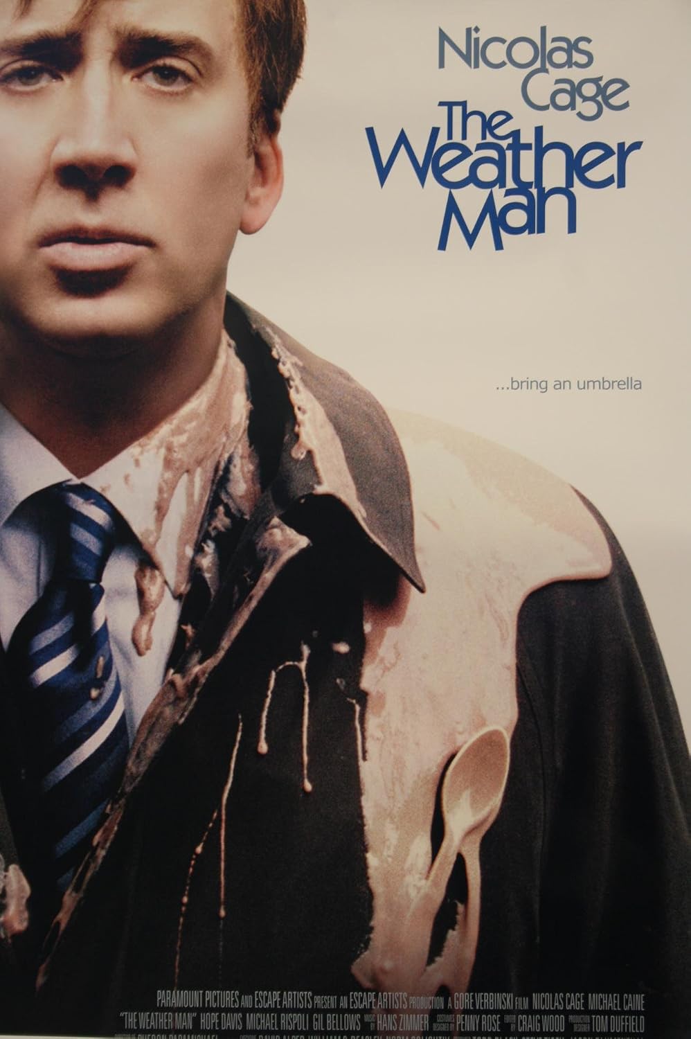 Amazon.com: The Weather Man - Nicolas Cage - 2005 Movie Poster 27" x 40 ...