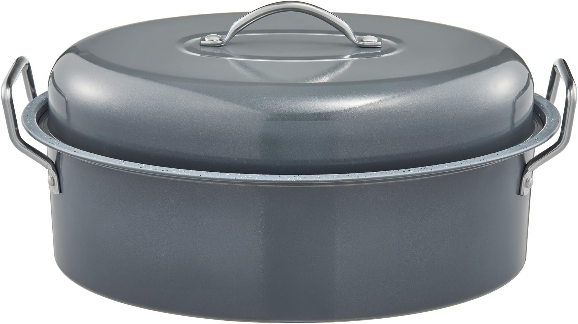 Amazon.com: Millvado Roasting Pan With Lid, Thanksgiving Turkey Roaster ...