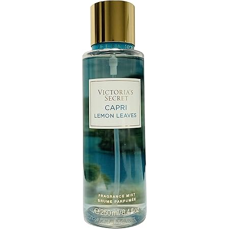 Amazon.com : Victoria's Secret Capri Lemon Leaves Scented Body Mist 8.4 ...
