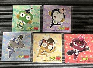 Amazon.co.jp: Sergeant Frog Sticker Set of 5 : Toys & Games