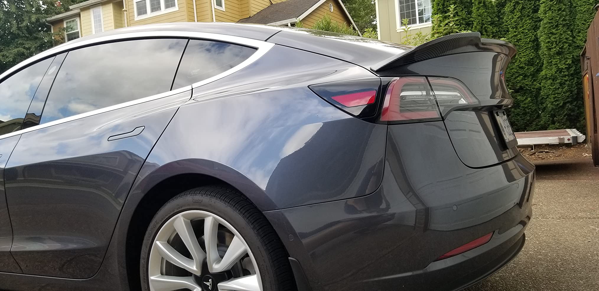$22/mo - Finance Bomely Fit 2017-2023 Tesla Model 3 Spoiler Wing Sport ...