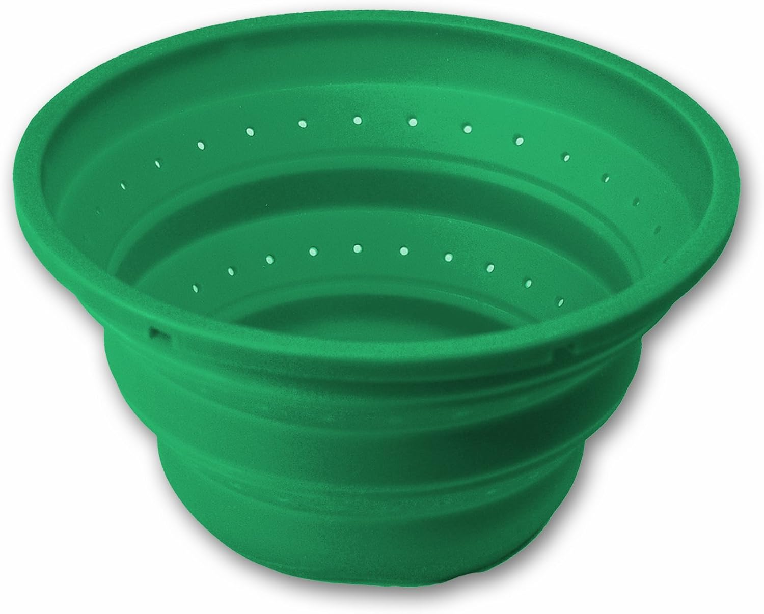 Amazon.com: Island Bamboo 8-Inch Collapsible Colander and Steamer ...