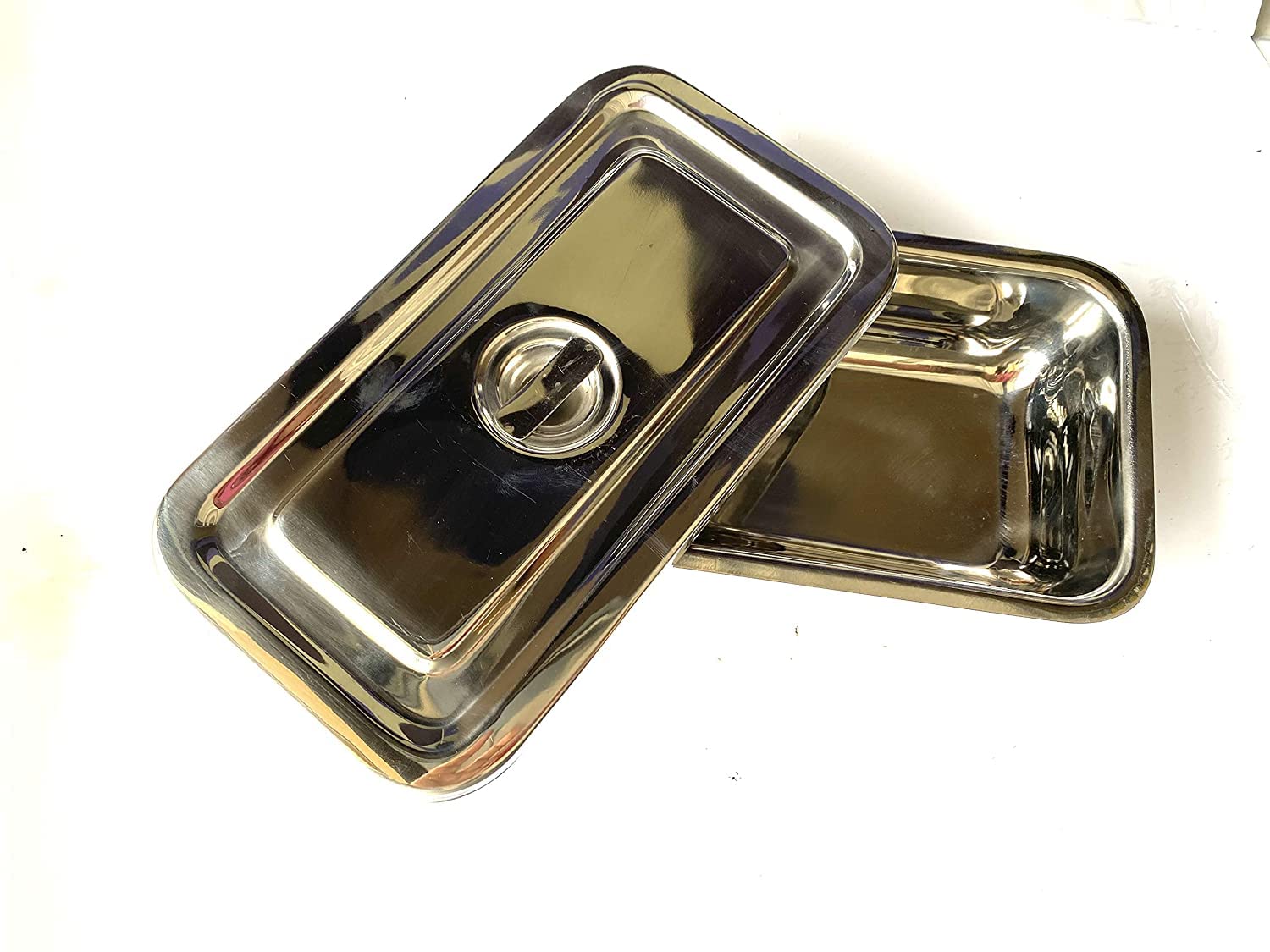 Amazon.com: Stainless Steel Instrument Tray 8" x 4" x 5" x 2" Organizer ...