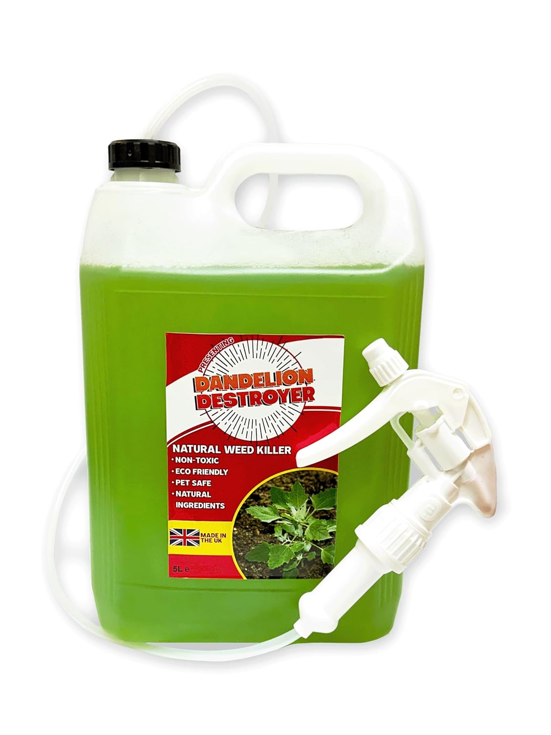 Industrial Weed Killer Strong, Fast Acting Weedkiller with Long Hose ...